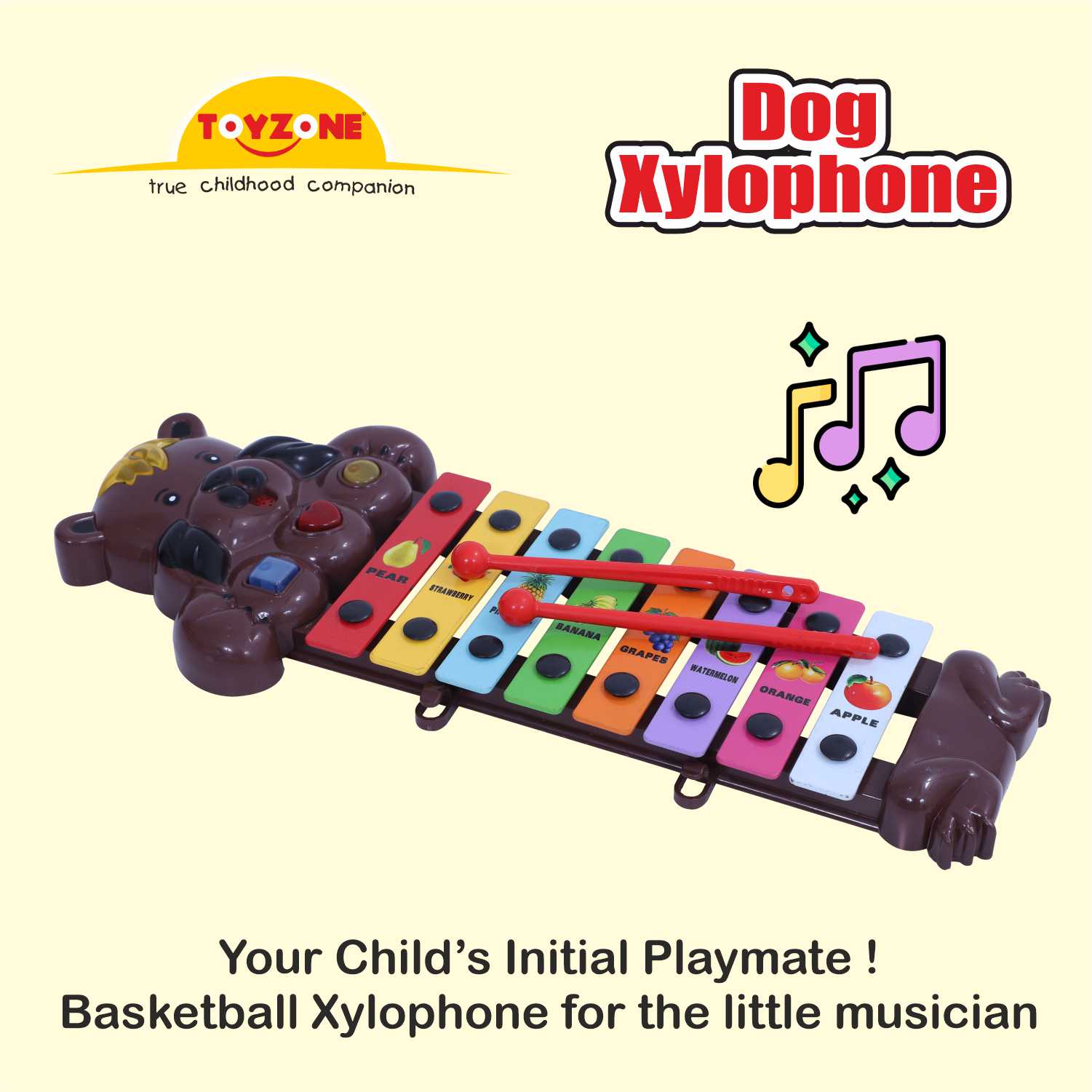 Dog Xylophone | Baby Musical Toy | Musical Instrument for Kids | Kids ...