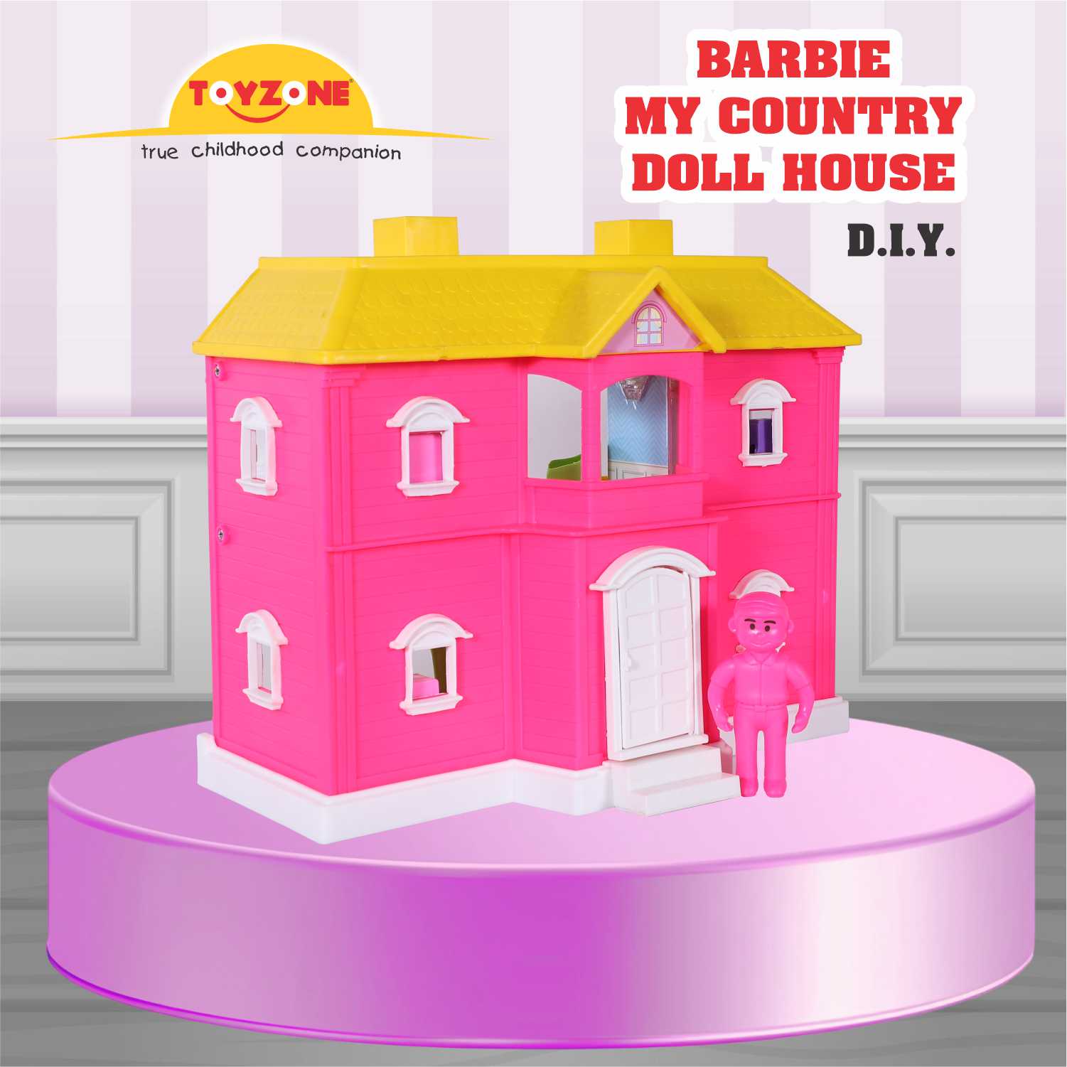 Barbie My Country Doll House| Girls Role Playset | Pretend Play | Doll ...